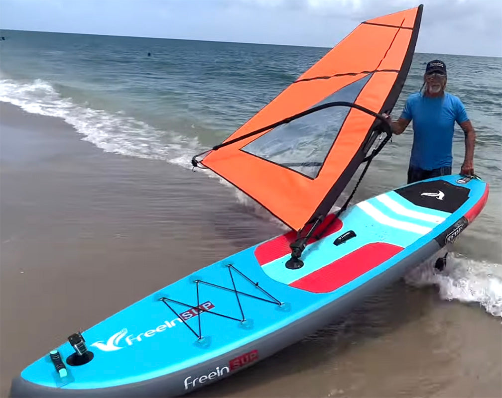 Freein 10'6 Inflatable Windsurf SUP & Sail – FreeinSUP