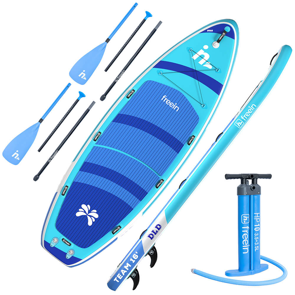 Freein 16' Inflatable Big SUP | Family SUP | Large Inflatable Paddle ...
