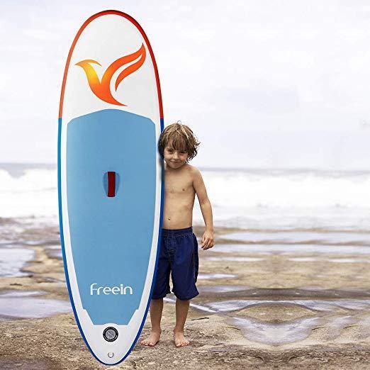 Freein 7'8 Kids Inflatable Paddle Board | ISUP For Kids | Youth Paddle ...
